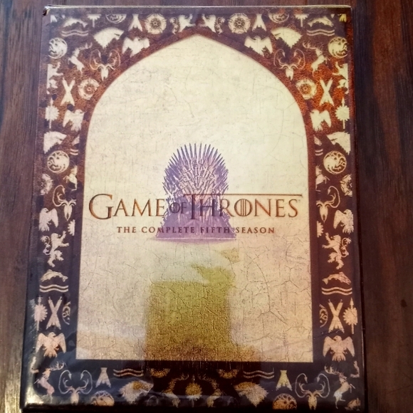 HBO | Media | The Game Of Thrones Complete Fifth Season Box Set On Bluray | Poshmark
